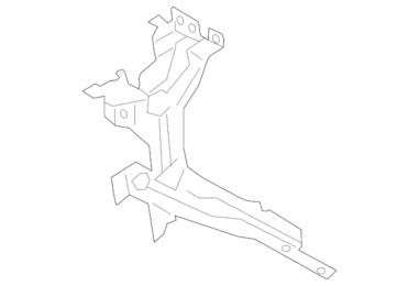 Genuine BMW Radiator Support Side Panel - 51648071632 - Modded Euros