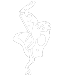 Genuine BMW Radiator Support Side Panel - 51717022967 - Modded Euros