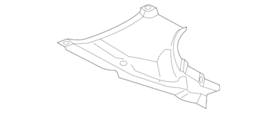 Genuine BMW Fender Liner Extension - 51718083175 - Modded Euros