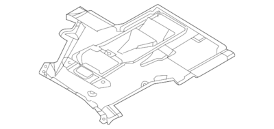 Genuine BMW Radiator Support Splash Shield - 51718158270 - Modded Euros