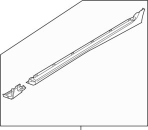 Genuine BMW Fender Liner Extension - 51718497243 - Modded Euros
