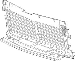 Genuine BMW Radiator Support Air Duct - 51745A29C35 - Modded Euros