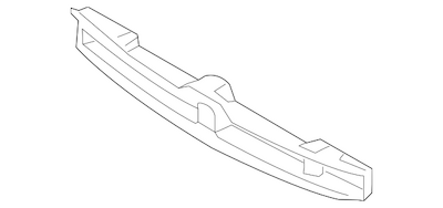Genuine BMW Radiator Support Air Duct - 51745A29C48 - Modded Euros