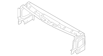 Genuine BMW Radiator Support Baffle - 51747383845 - Modded Euros