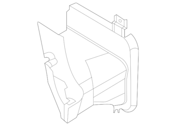Genuine BMW Radiator Support Air Duct - 51748082960 - Modded Euros