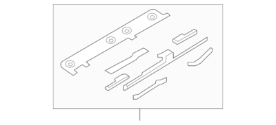 Genuine BMW Sunroof Guide Rail - 54107198762 - Modded Euros