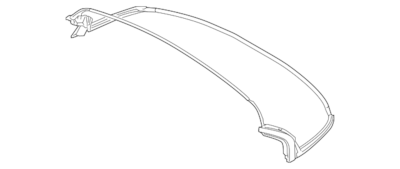 Genuine BMW Convertible Top Seal - 54377415368 - Modded Euros