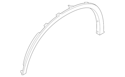Genuine BMW Wheel Arch Molding - 51778065895 - Modded Euros