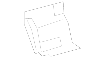 Genuine Mercedes Exhaust Heat Shield - 2046802122 - Modded Euros