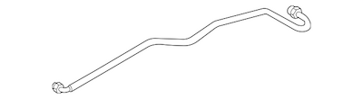 Genuine Mercedes Auto Trans Oil Cooler Tube - 4635002672 - Modded Euros
