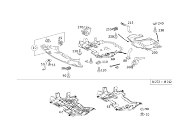 Genuine Mercedes Front Deflector - 2115201522 - Modded Euros