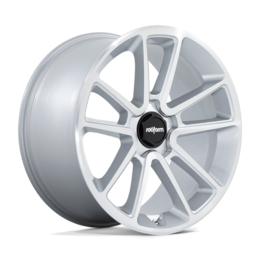 Rotiform R192 BTL Wheel 21x10.5 5x112 38 Offset - Gloss Silver w ...